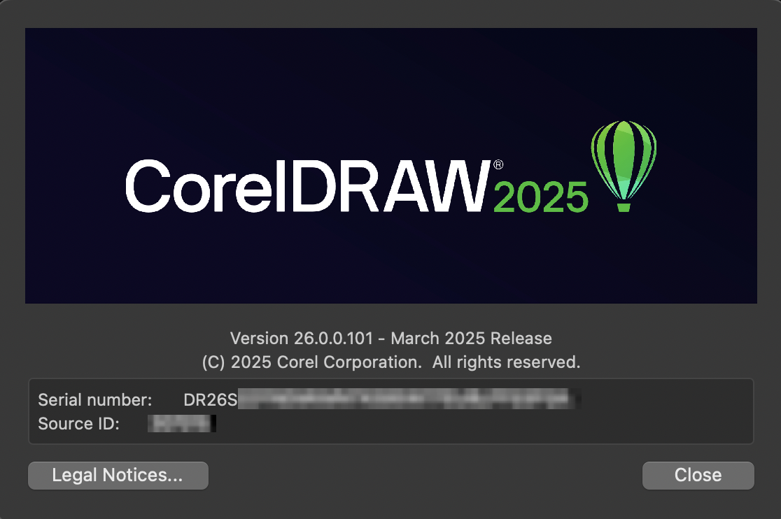 KB Corel: Find my serial number for CorelDRAW